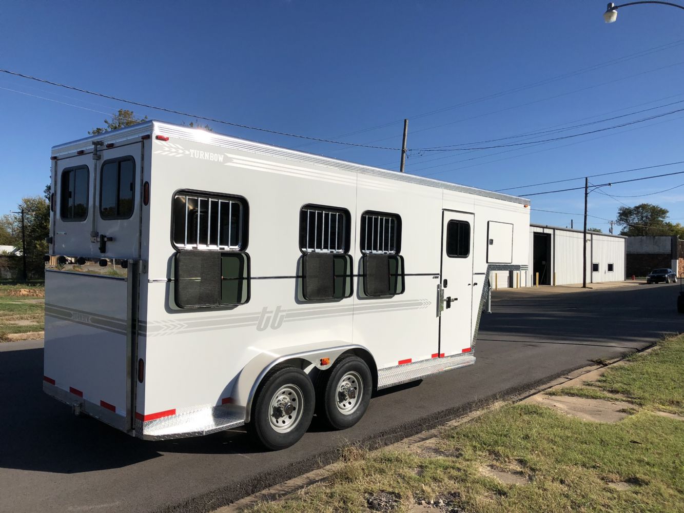 Turnbow Custom Horse Thoroughbred Trailers Oklahoma